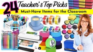 Teacher Top Picks: 24 Must Have Items for the Classroom - One Million ...